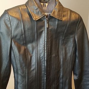 Moda International | Jackets & Coats | Leather Jacket | Poshmark